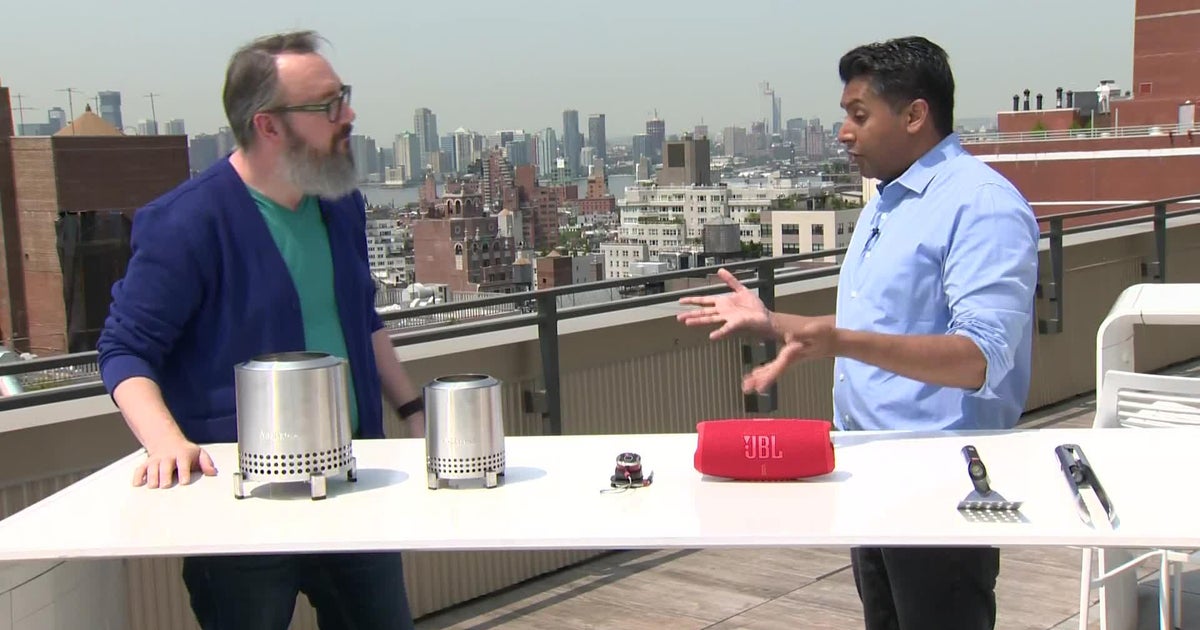 Outdoor tech to add some sizzle to your summer parties - CBS Boston