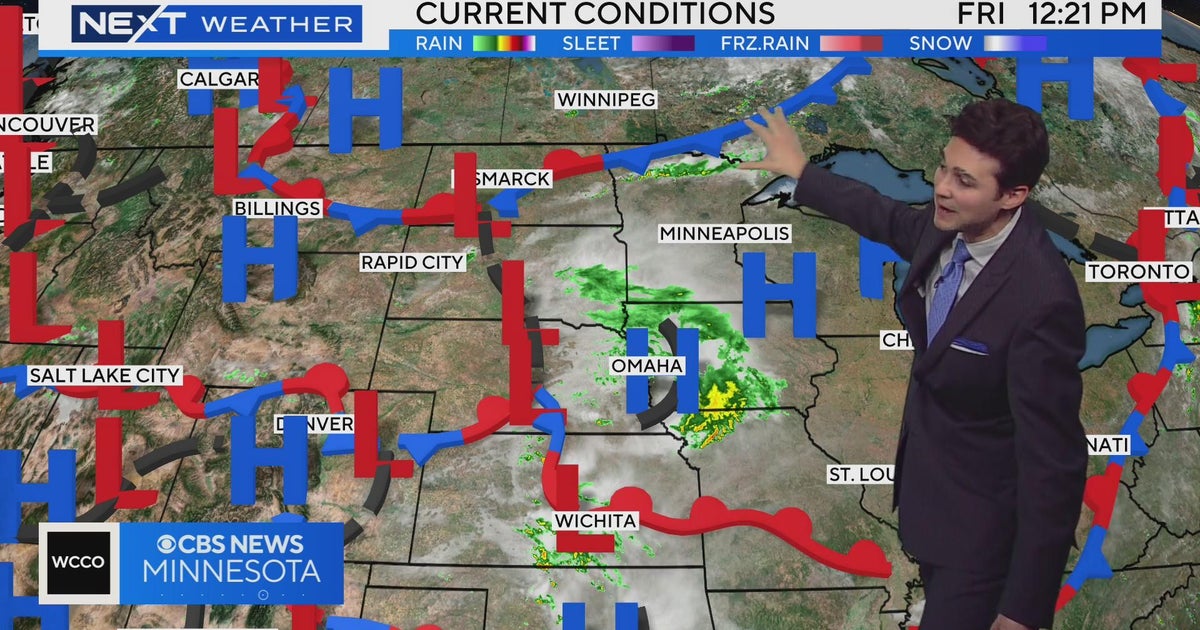 NEXT Weather: Noon forecast from July 7, 2023 - CBS Minnesota