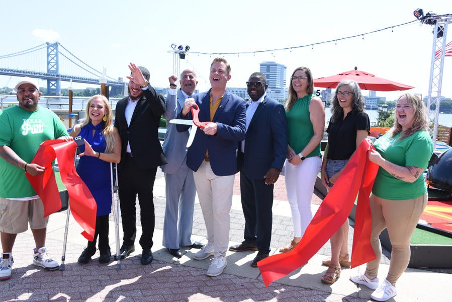 Pixar Putt Opens at Penn's Landing