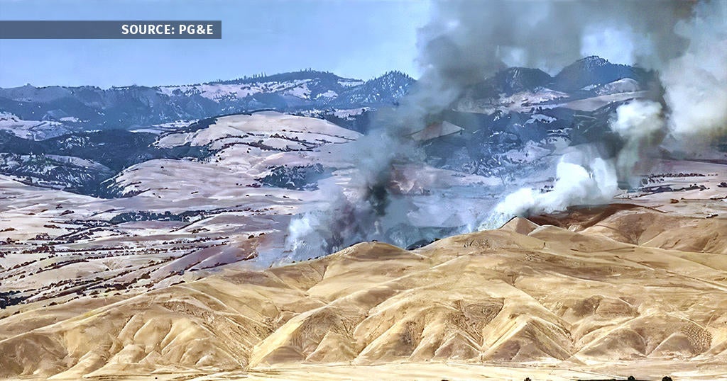 Crews contain grass fire in Monterey County that burned 350 acres - CBS ...