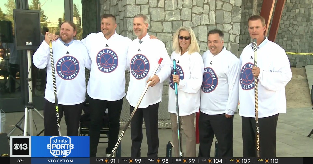 Tim Tebow-owned minor league hockey team coming to Tahoe - CBS Sacramento