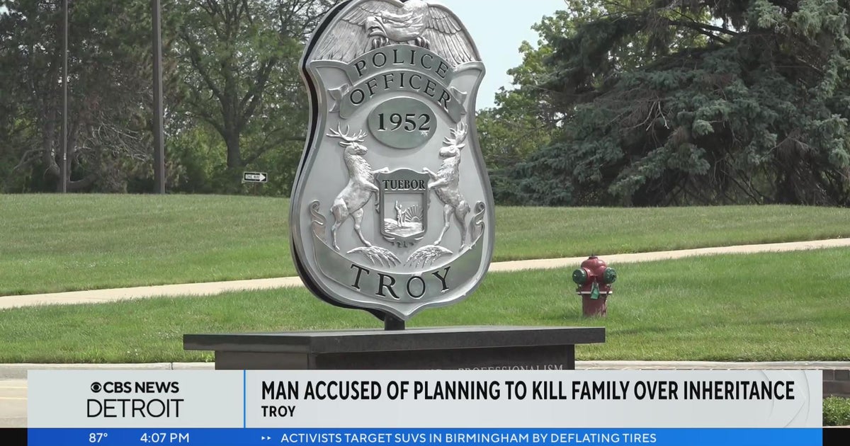 Troy man, 48, charged in alleged plot to kill family members - CBS Detroit