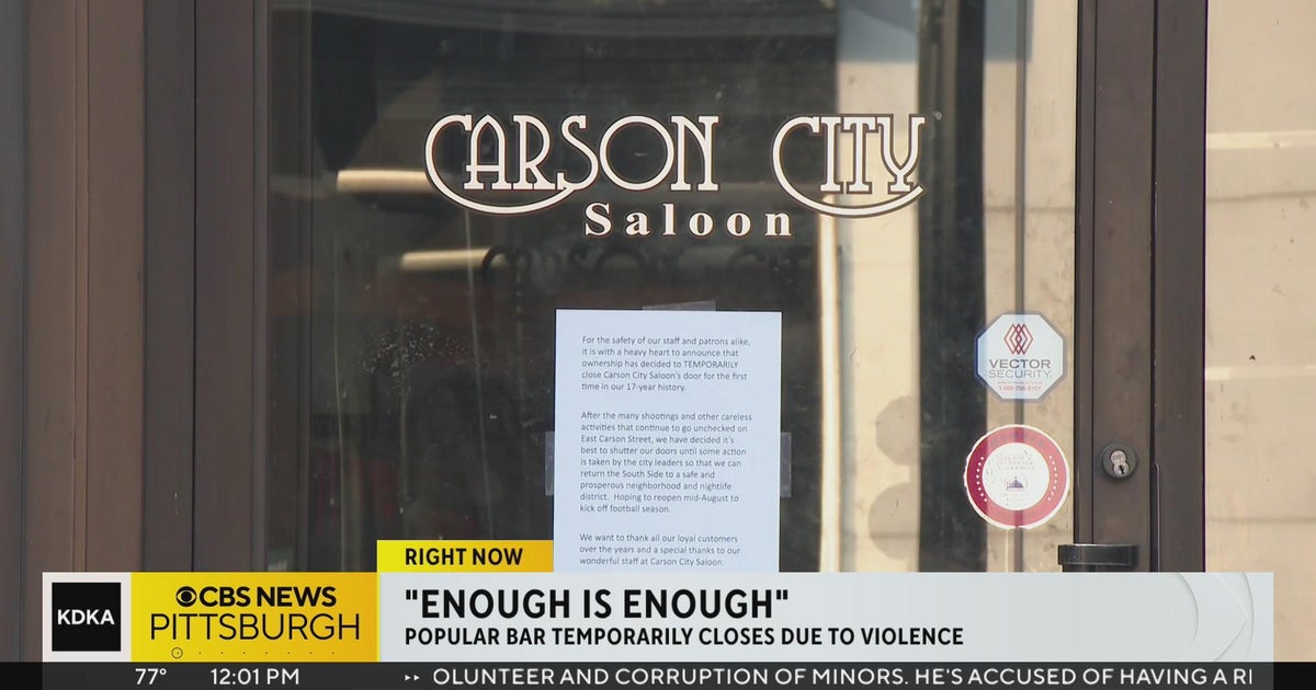 Carson City Saloon temporarily shuts down due to recent South Side ...