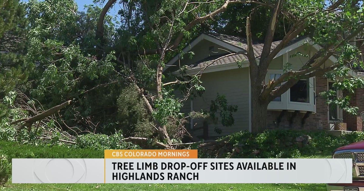 Tornado cleanup continues in Highlands Ranch - CBS Colorado