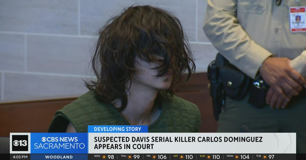 Accused Davis serial killer Carlos Dominguez appears in court Wednesday ...