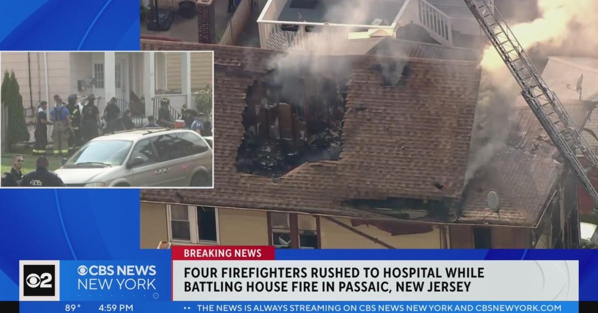 At least 4 firefighters suffer heat exhaustion at Passaic house fire ...