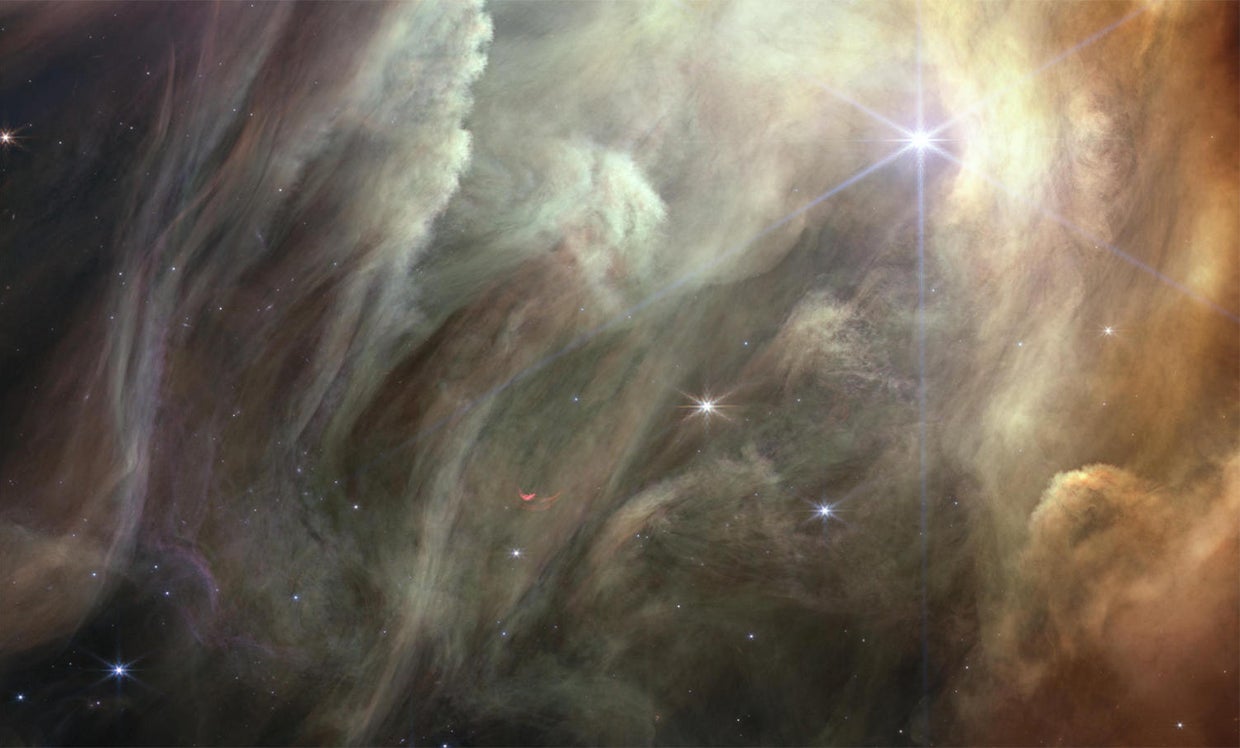 James Webb Space Telescope captures spectacular image of nearby stellar ...