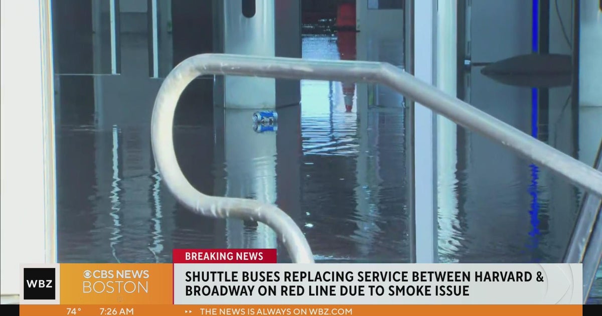 Red Line service delayed after small fire underneath train at Charles ...