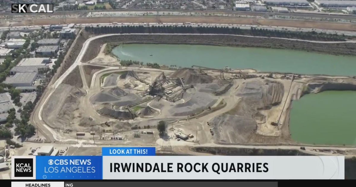 Irwindale Rock Quarries | Look At This! - CBS Los Angeles