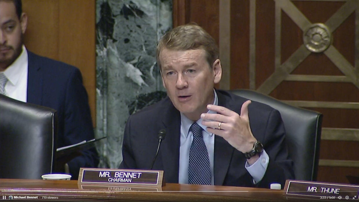 Sen. Michael Bennet announces campaign for governor of Colorado - CBS ...