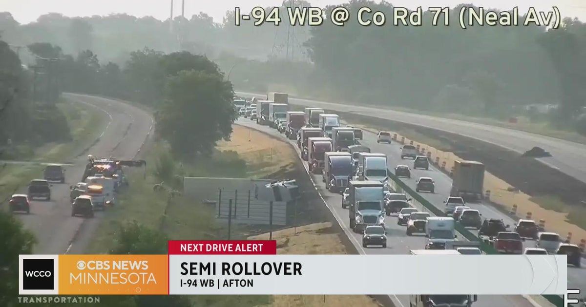 For the 2nd time in 2 days, semi crashes along I-94 construction zone ...