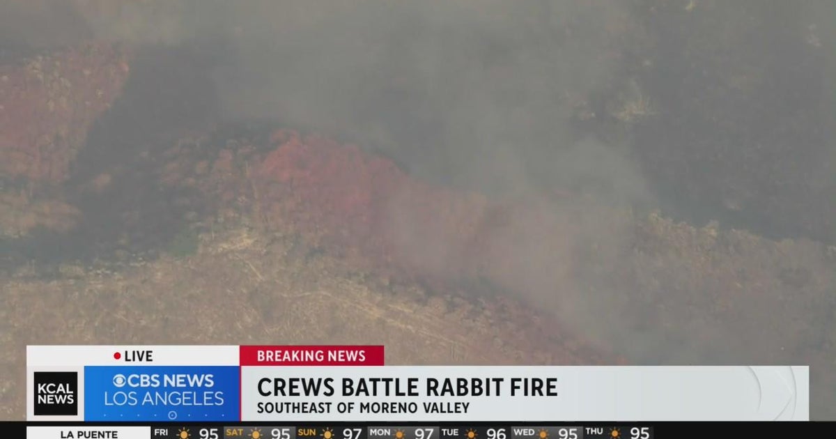 Road closure in place as firefighters respond to Rabbit Fire in ...