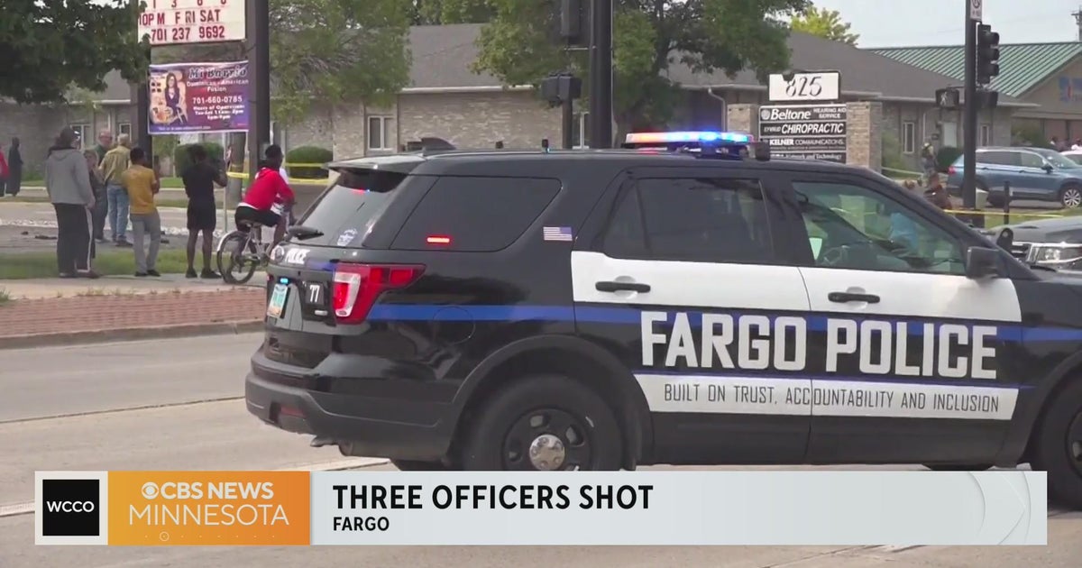 Fargo officer killed, two other police injured after shooting - CBS ...