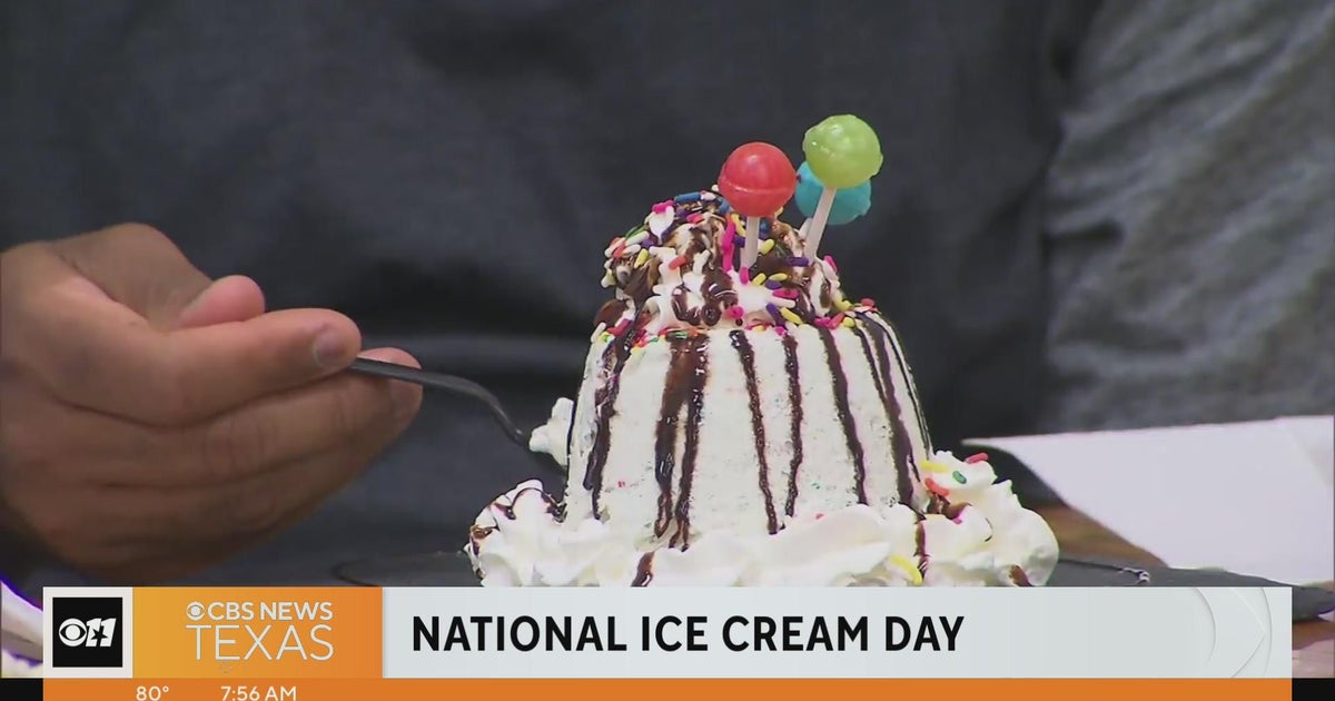 Celebrating National Ice Cream Day - CBS Texas