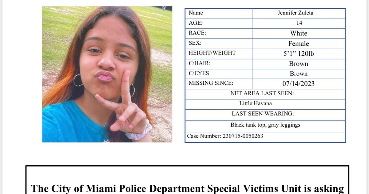 14 year-old girl reported missing from Little Havana area, Miami police ...