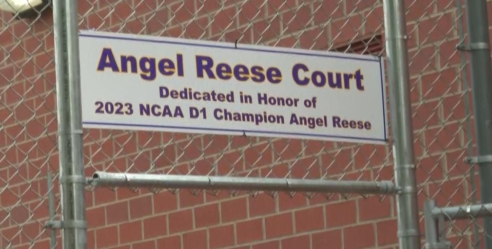 Randallstown basketball court dedicated to LSU star Angel Reese: 'Her ...