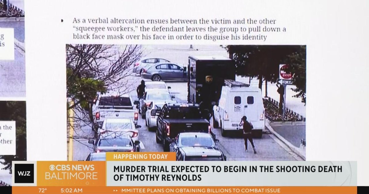 Murder Trial To Begin In Shooting Death Of Timothy Reynolds Cbs Baltimore