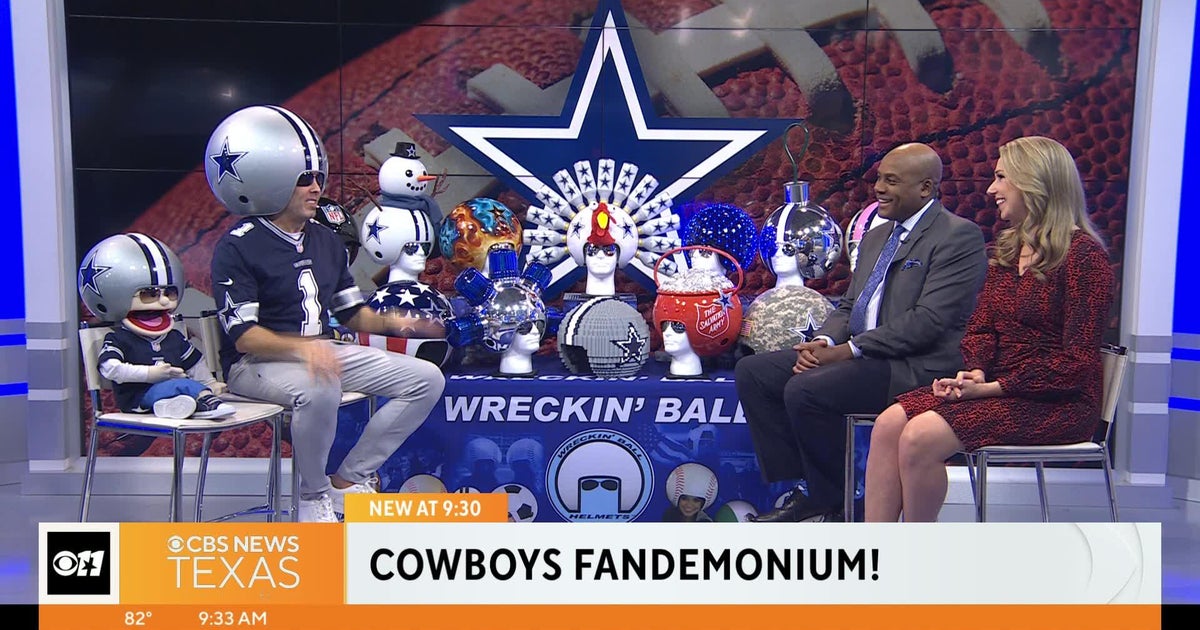 Cowboys Fandemonium: CBS News Texas talks to Gregg Wilson, aka Wreckin ...