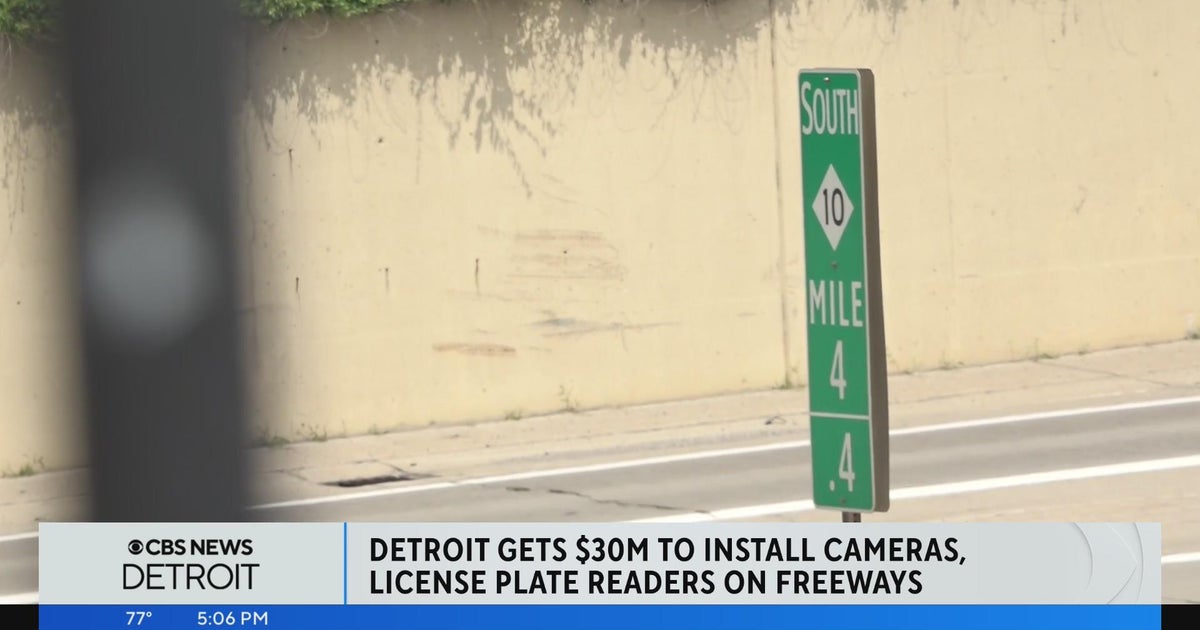 Detroit receives $30 million to install cameras, license plate readers ...