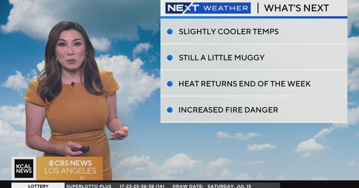 Amber Lee's Morning Weather (July 18) - CBS Los Angeles