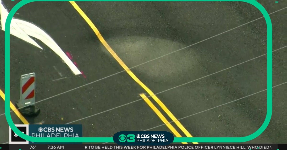 PennDOT engineers to access sinkhole damage caused on Route 202 - CBS ...