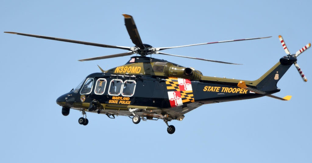 Maryland State Police helicopter rescues man who fell off cliff in Frederick County - CBS Baltimore