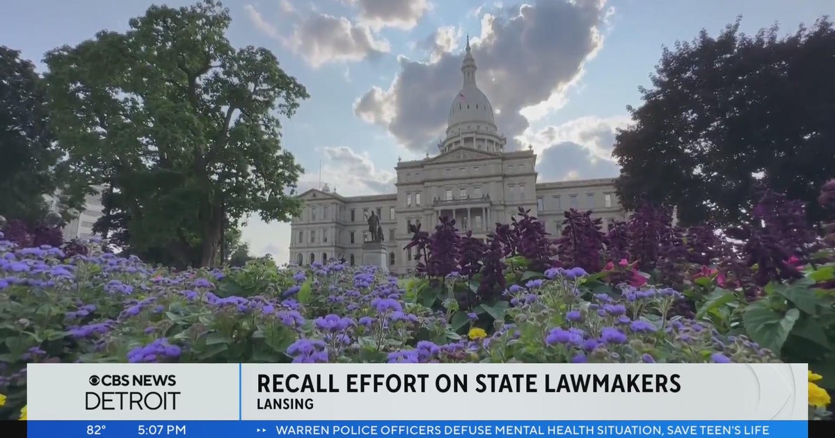 Michigan Democratic Party responds to recall petitions - CBS Detroit