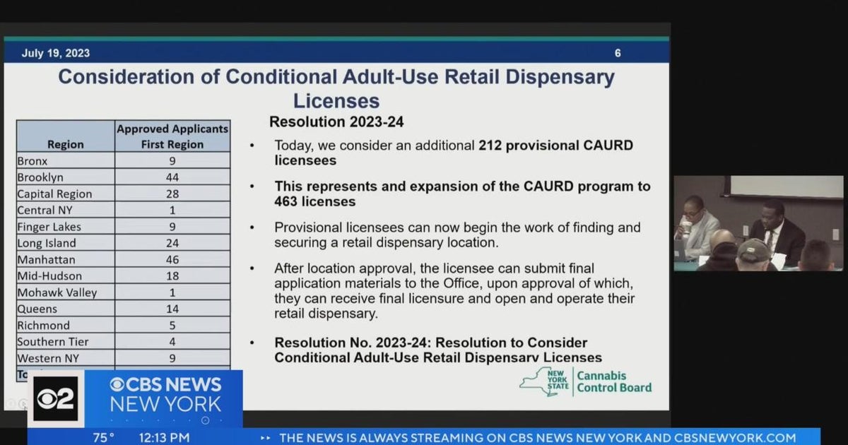 NYS Cannabis Control Board considers more than 200 new dispensary ...