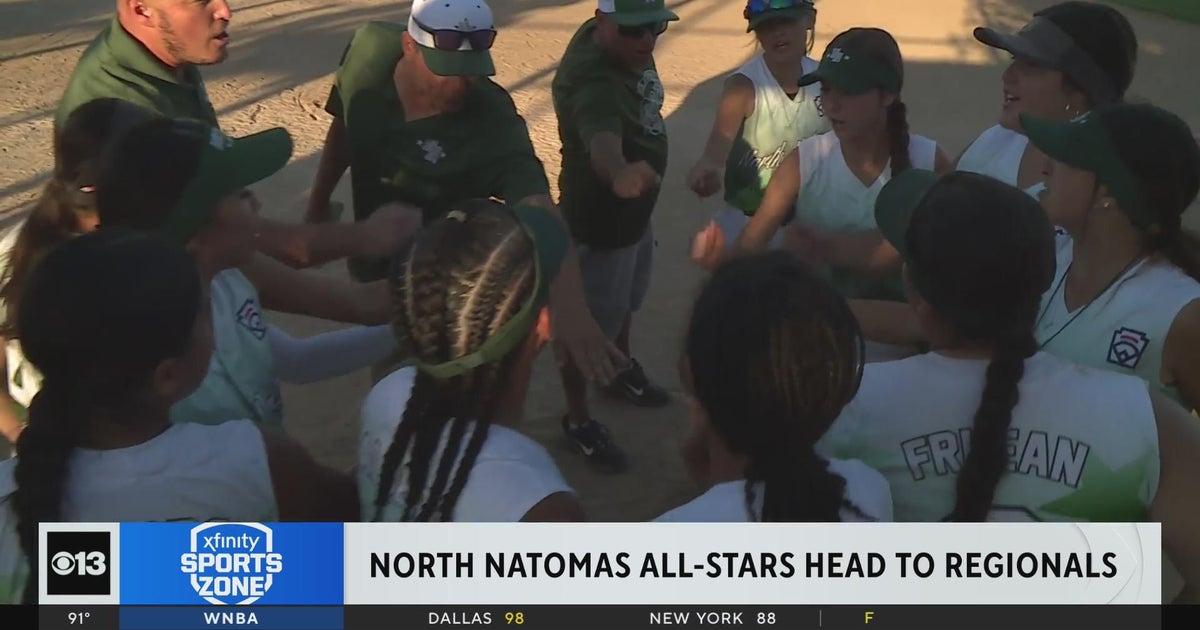 North Natomas all-star softball team heads to regionals - CBS Sacramento