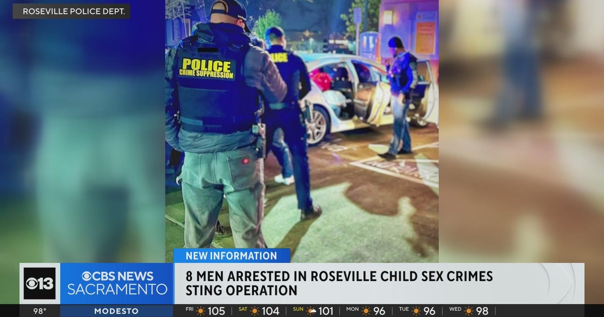 8 men arrested in Roseville child sex crimes sting operation - CBS ...