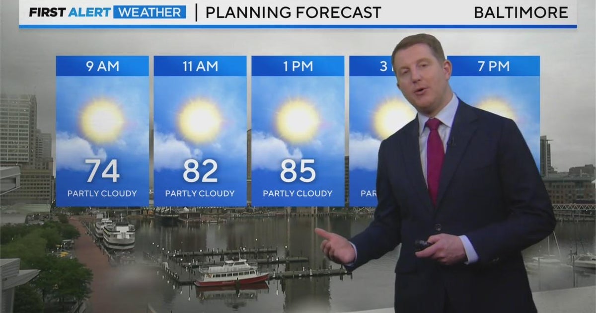 Meteorologist Steve Sosna has your Friday morning forecast 7/21 - CBS ...