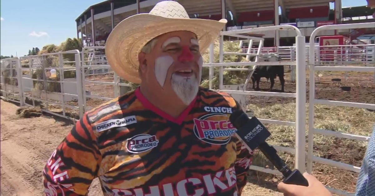 Rodeo clown Cody Sosebee excited for Cheyenne Frontier Days - CBS Colorado