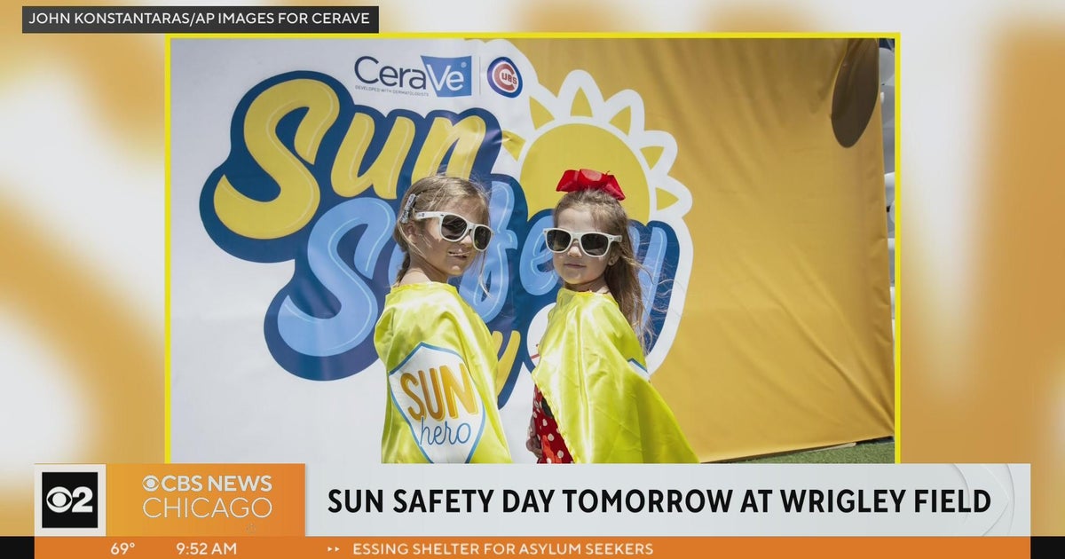 Sun safety Saturday at Wrigley Field - CBS Chicago