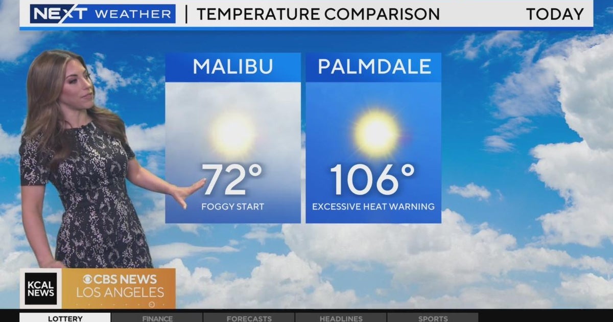 Alex Biston's weather forecast (July 22) - CBS Los Angeles
