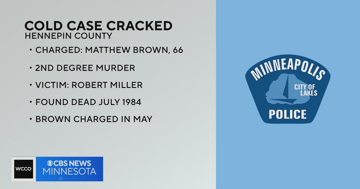 Minneapolis police make arrest in cold case - CBS Minnesota