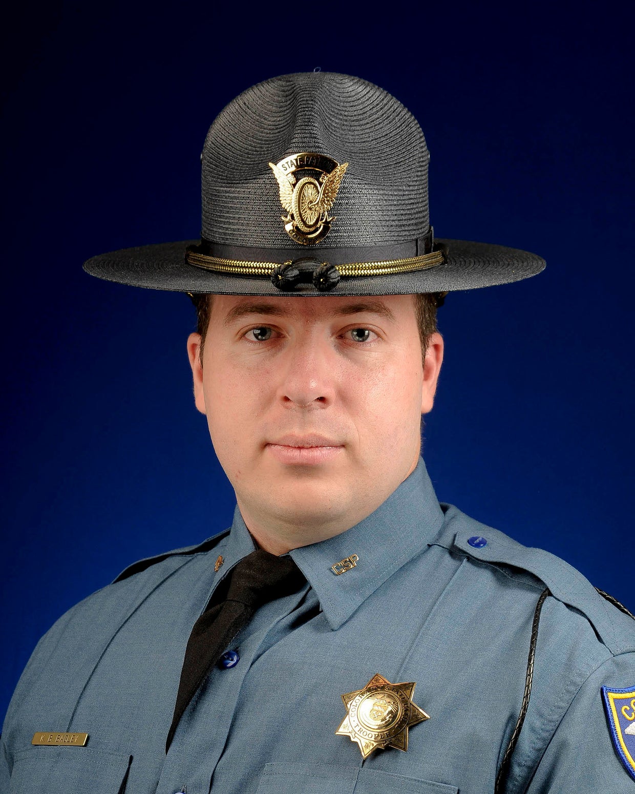 Trooper falls over 30 feet from elevated roadway to river bank while ...