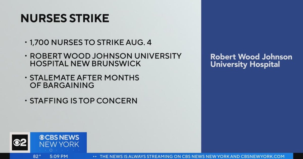 Robert Wood Johnson University Hospital nurses planning to go on strike ...