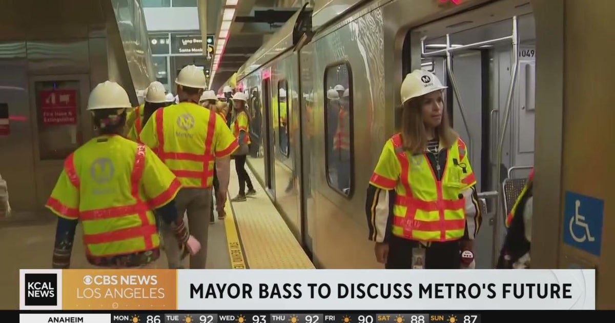 Metro 'State of the Agency' address set for Monday morning - CBS Los ...