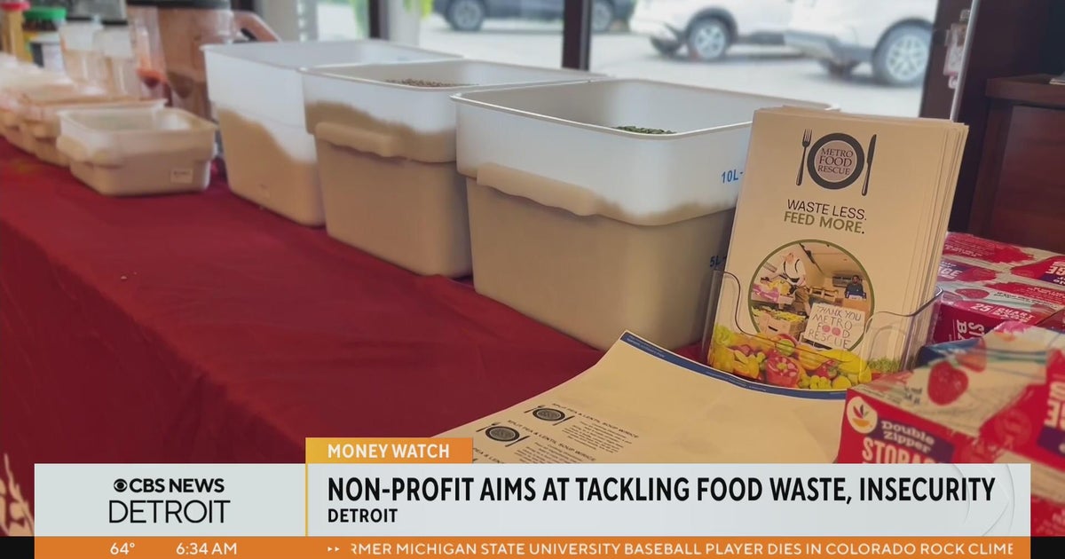 Detroit nonprofit aims to tackle food waste, insecurity - CBS Detroit