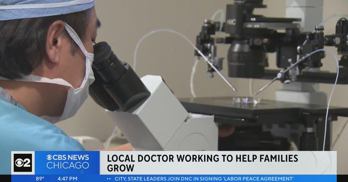 World IVF Day: Fertility doctor working to help families grow - CBS Chicago