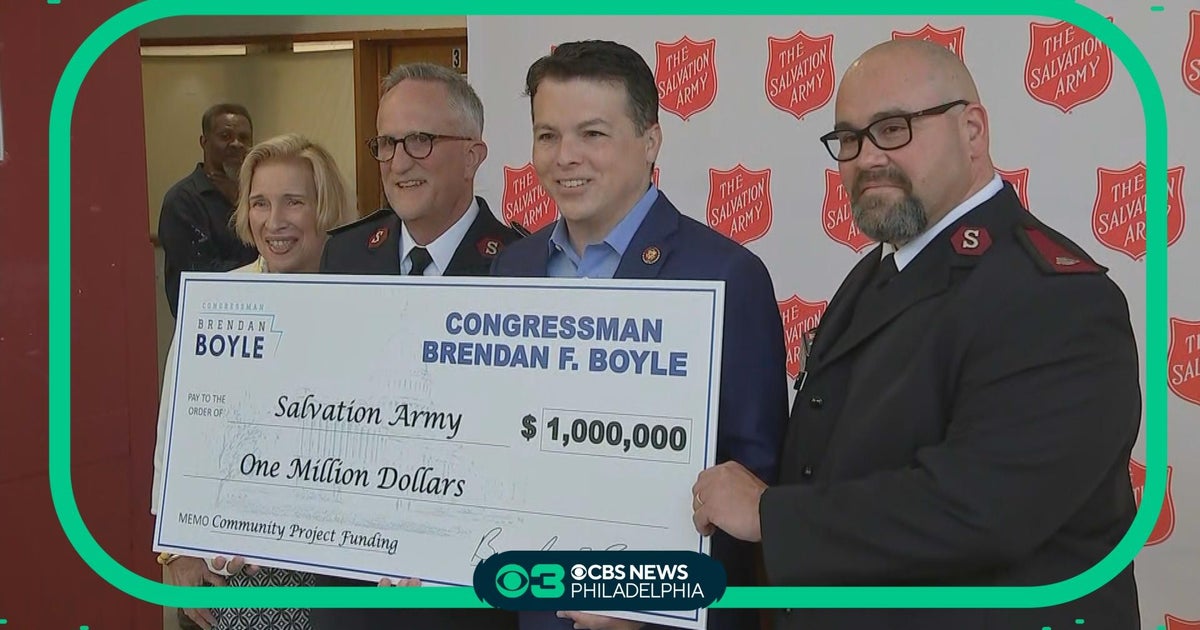 Congressman Boyle presents $1M check for community project funding ...