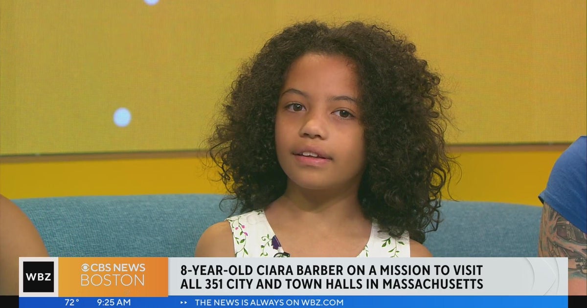 8-year-old Ciara Barber halfway to goal of visiting all 351 ...