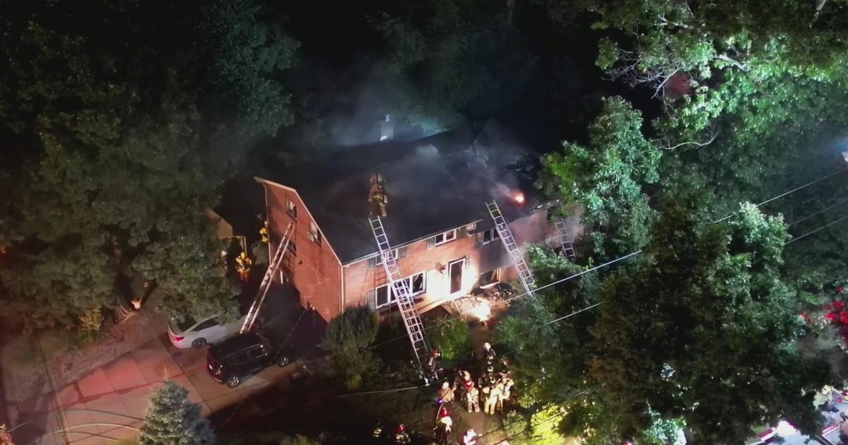 2 in critical condition after house fire in Shaler - CBS Pittsburgh