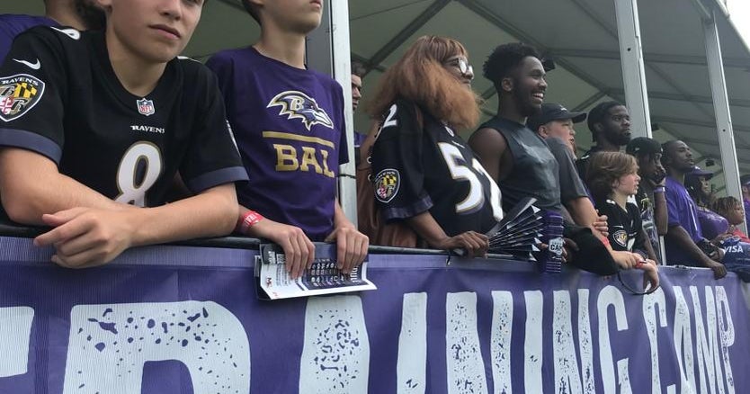 SLIDESHOW: Ravens kick off 2023 Training Camp in front of fans