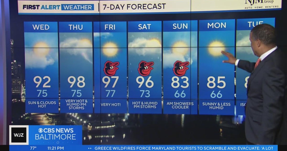 Chief Meteorologist Derek Beasley has your Tuesday night forecast (7/25 ...