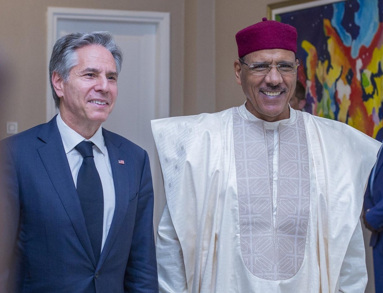 Niger "coup bid" sees President Mohamed Bazoum defiant but detained by ...