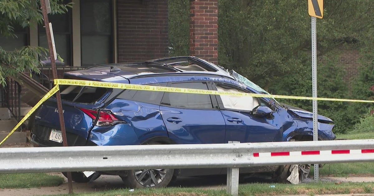 Police charge teen suspect after gunfire and fleeing car crashes into Beechwood Blvd. home - CBS ...