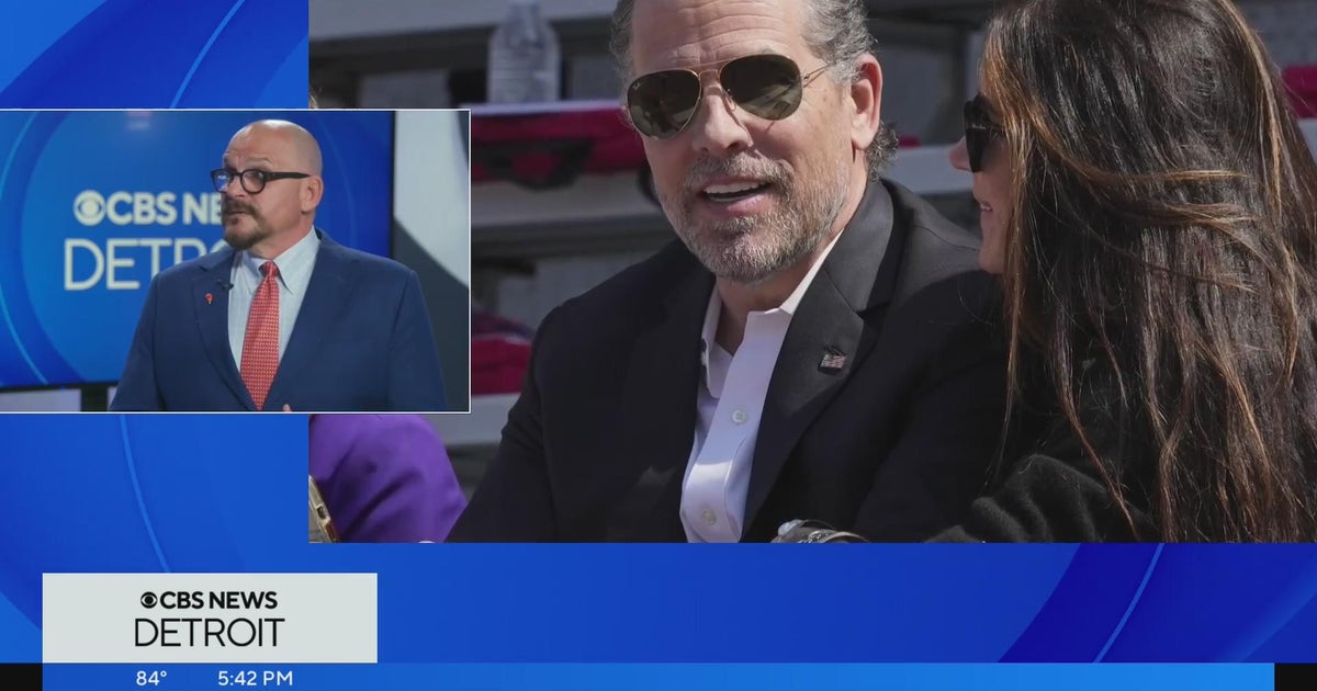 Former federal prosecutor discusses current state of Hunter Biden case. - CBS Detroit