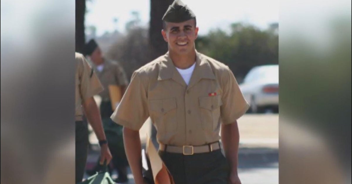Remains of Marine killed in Ukraine returns to Orange County - CBS Los ...