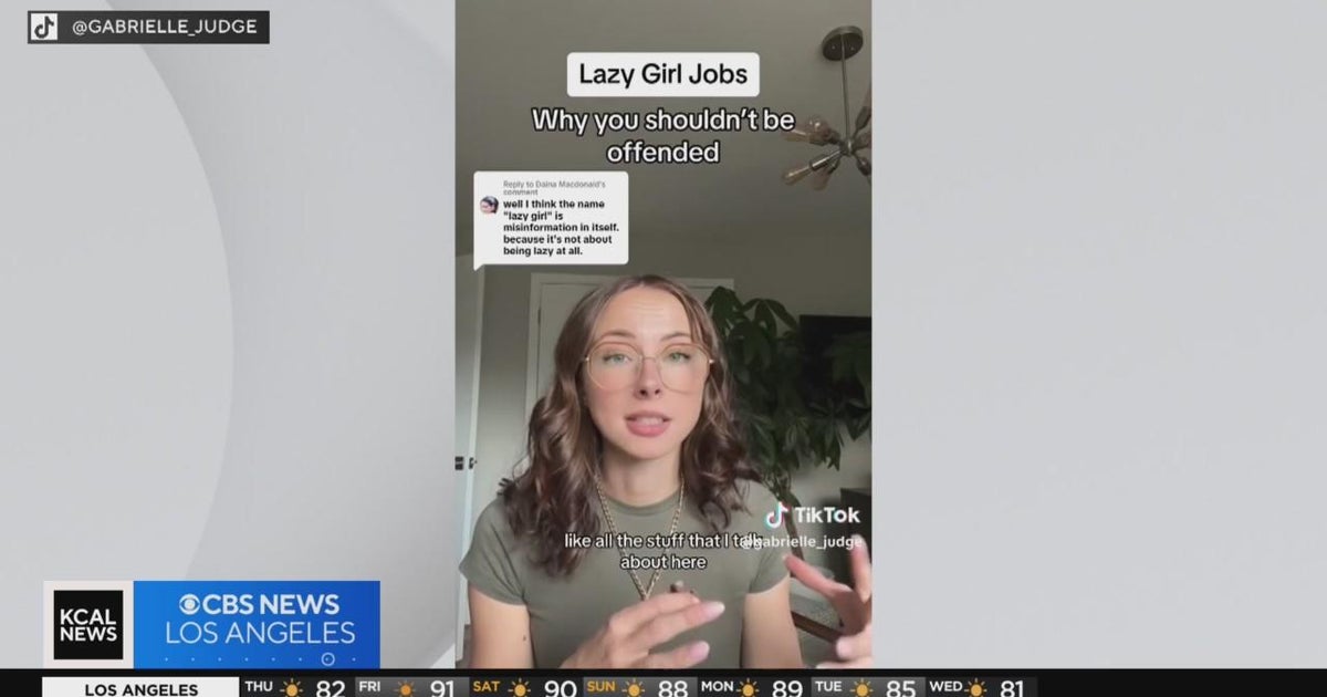 "Lazy Girl Jobs:" Finding the balance between life and work - CBS Los ...